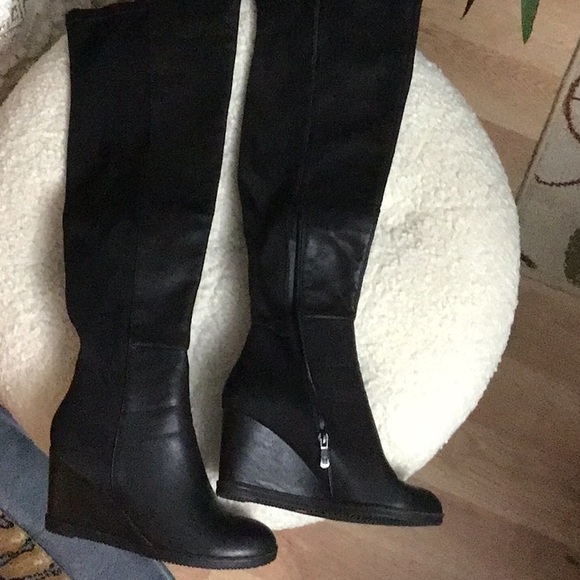 French Blu | Shoes | French Blu Overtheknee Platform Boots | Poshmark